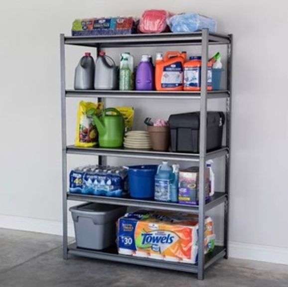 (1 Qty) Member's Mark 6 Shelf Storage Rack, (1 Qty) Member's Mark 5 ...