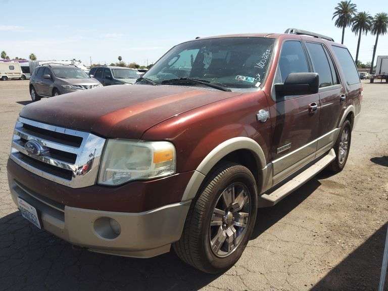 2008 Ford Expedition Eddie Bauer / King Ranch - Sierra Auction ...