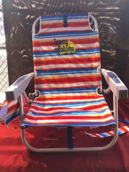 Tommy Bahama Lay Back Beach Chair - Sierra Auction Management Inc