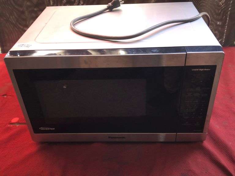 Panasonic 1200w High Power Microwave - Sierra Auction Management Inc