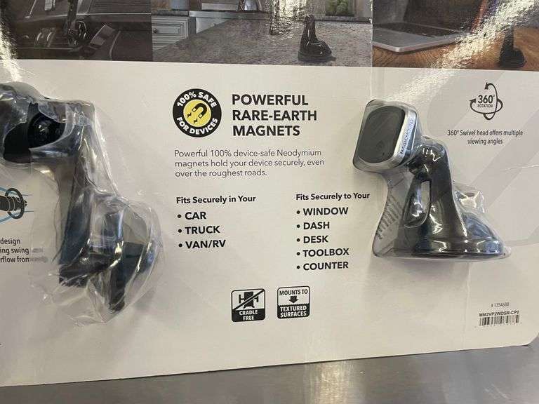 Magic Mount Magnetic Mounting System - Sierra Auction Management Inc