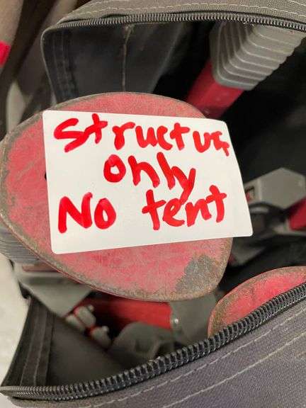 Canopy Frame (No Tarp) - Sierra Auction Management Inc