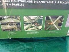 Timber Ridge 6 Hub Pop Up Screen House - Sierra Auction Management Inc