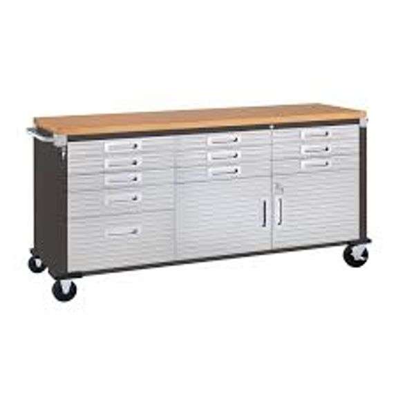 Seville Classics Ultra HD Rolling Workbench - Sierra Auction Management Inc