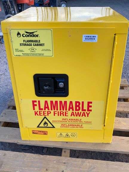 (P) Condor Flammable Storage Cabinet - Sierra Auction Management Inc