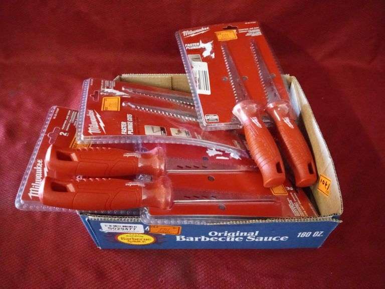 (4PC) Box of Milwaukee Rasping Jab Saw 2-packs - Sierra Auction ...