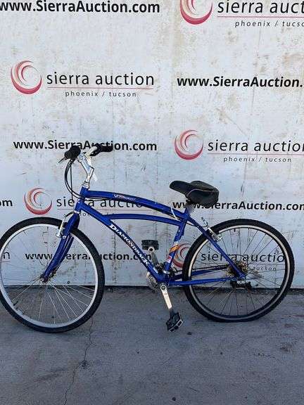 Diamondback Cruiser Bike, Blue - Sierra Auction Management Inc