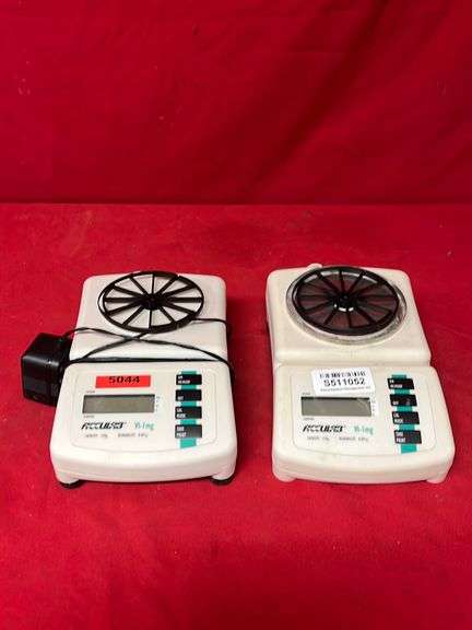 ( 2 Qty) Acculab Vi-1mg Medical Laboratory Portable Top Loading Balance ...