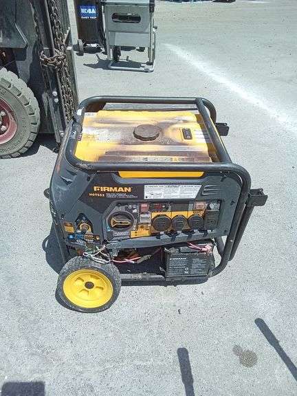Firman Dual Fuel Generator H07553 - Sierra Auction Management Inc