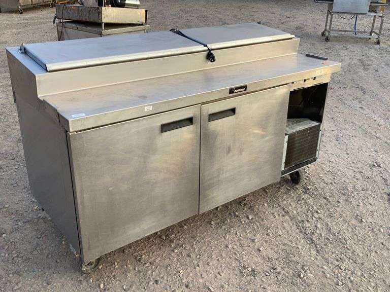 Delfield 2 Door Refrigerated Prep Table - Sierra Auction Management Inc