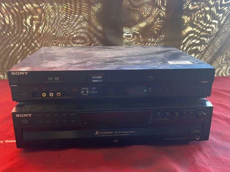 (2PCS) Sony DVD Player Model CDP-CE375 And Sony VHS Player - Sierra ...
