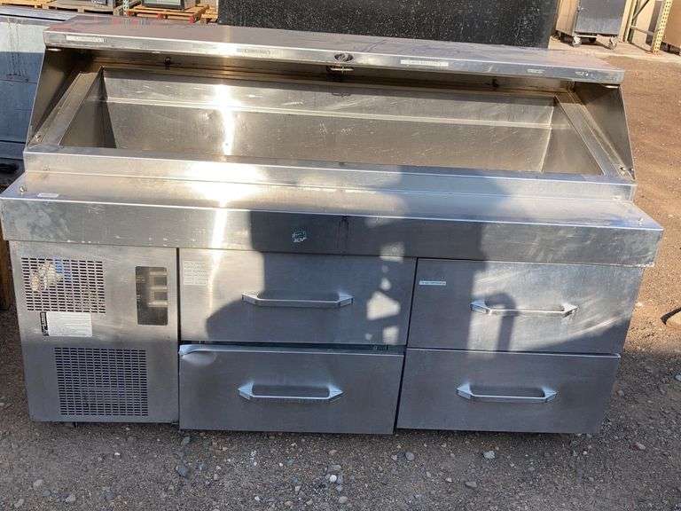 4 Drawer Refrigerated Prep Tables - Sierra Auction Management Inc