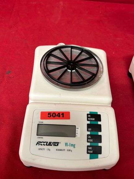 ( 2 Qty) Acculab Vi-1mg Medical Laboratory Portable Top Loading Balance ...