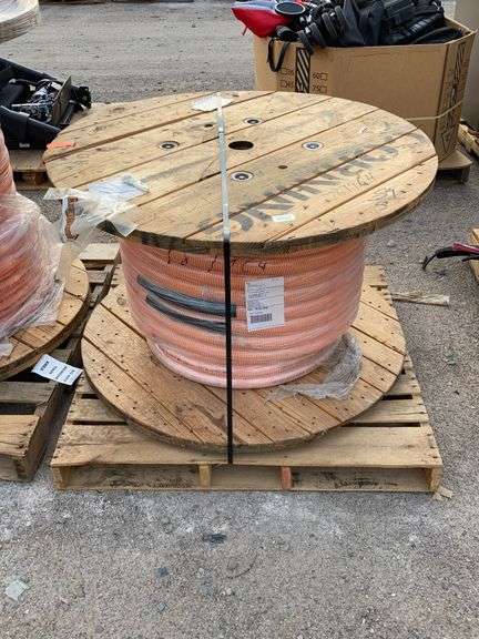 (P) Spool Of Orange Vacuum Hose - Sierra Auction Management Inc