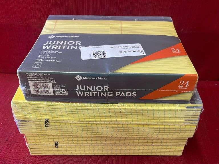 (3PCS) Members Mark 2pk Writing Pads - Sierra Auction Management Inc