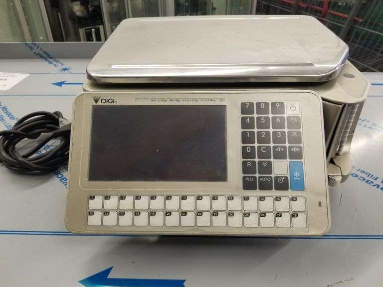 Digi SM5500a 30lb Commercial Digital Deli Scale w/ Printer - Sierra ...