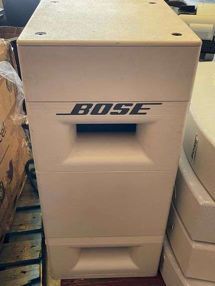 (2 Qty) Bose Panaray 502 B Acoustimas Bass Module Speaker (4 Qty) Bose ...