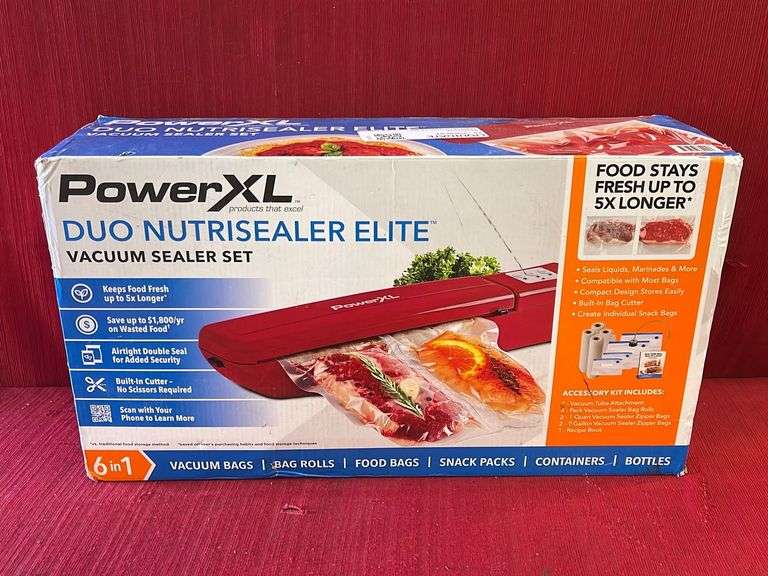Power Xl Duo Nutrisealer Elite