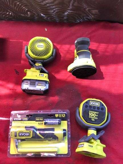 Variety Of Ryobi Power Tools And Accessories - Sierra Auction ...