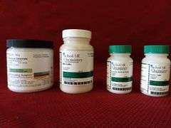 Box of Scholar Chemistry Lab. Chemicals Including Acids and Reagents ...