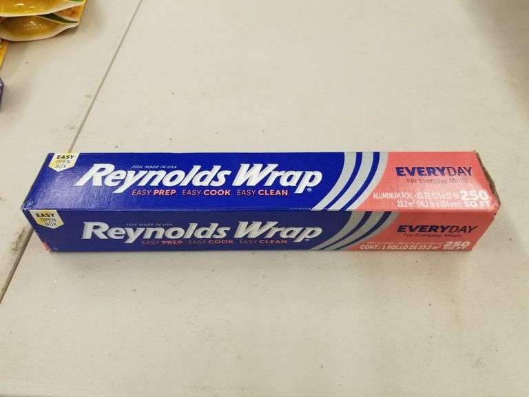 Reynolds Wrap 250 Sq Ft - Sierra Auction Management Inc