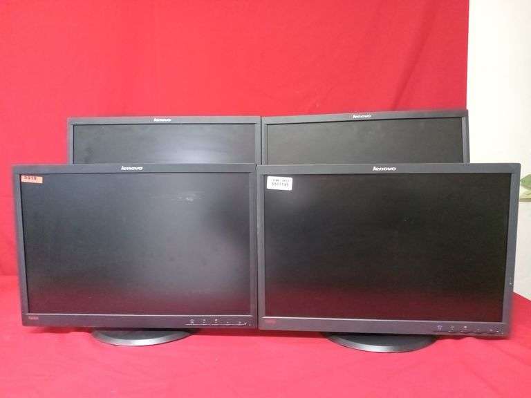 (4 Qty) Lenovo ThinkVision LT2252pwA - Sierra Auction Management Inc