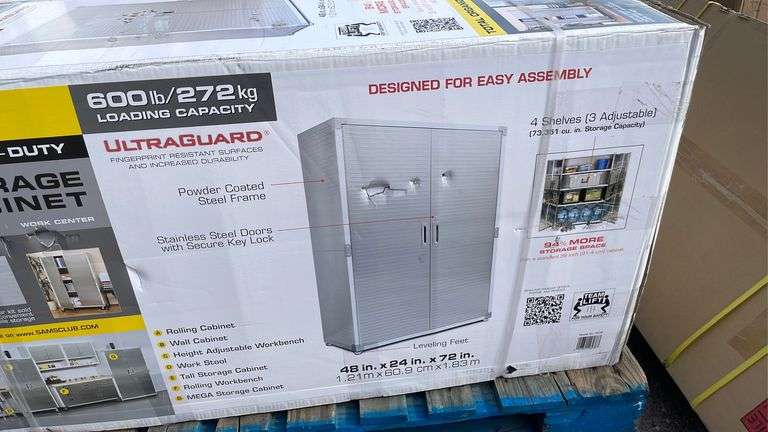 Seville Classics Ultra HD Mega Storage Cabinet - Sierra Auction ...