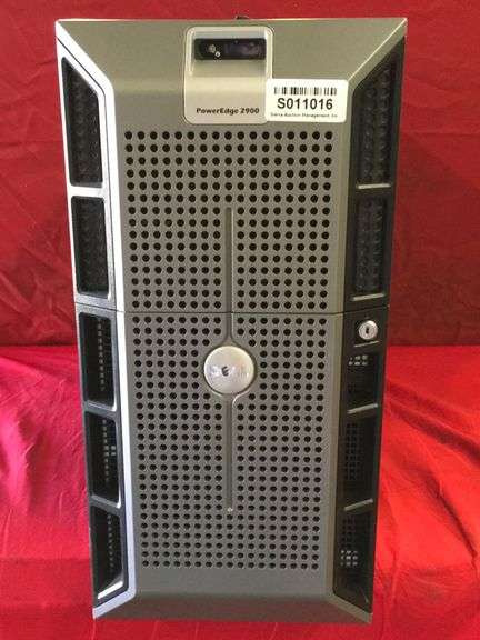 Dell Poweredge 2900 Server Intel Xeon With DAT Drive And 2 x 750 GB ...