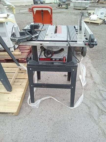 SkilSaw 10" Table Saw Model 3400 - Sierra Auction Management Inc
