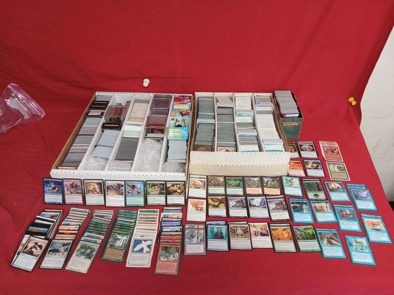 Over 2800 Magic the Gathering Playing Cards Including Hundreds of RARE ...