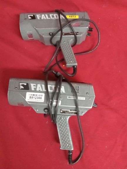 (2 Qty) Kustom Signals Falcon Handheld Radar Gun - Sierra Auction ...
