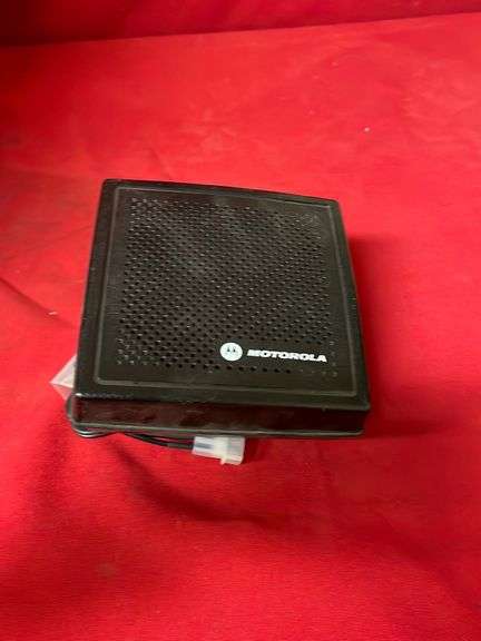 Box of Assorted Motorola Speakers Model HSN4031B, Box of Assorted ...