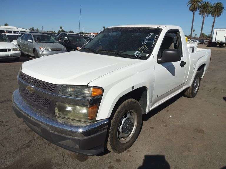 2008 Chevrolet Colorado LS Z85 / LT Z71 / LT Z85 / W/T - Sierra Auction ...