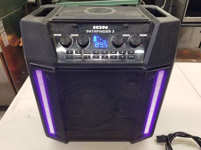 Ion Pathfinder 3 Bluetooth Speaker - Sierra Auction Management Inc