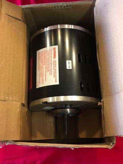 Dial Evaporative Cooler Motor - Sierra Auction Management Inc