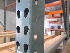 (4) Sections Pallet Racking including (5) 16' x 42" Uprights and (24) 9 ...