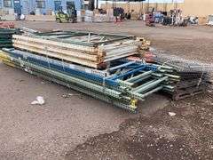 (4P) Of Assorted Pallet Racking Beams, Uprights And Shelving (18Ft ...