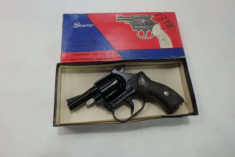 RTS 8 SHOT 22 CAL SNUB NOSE VINTAGE STARTER PISTOL - Sierra Tactical ...