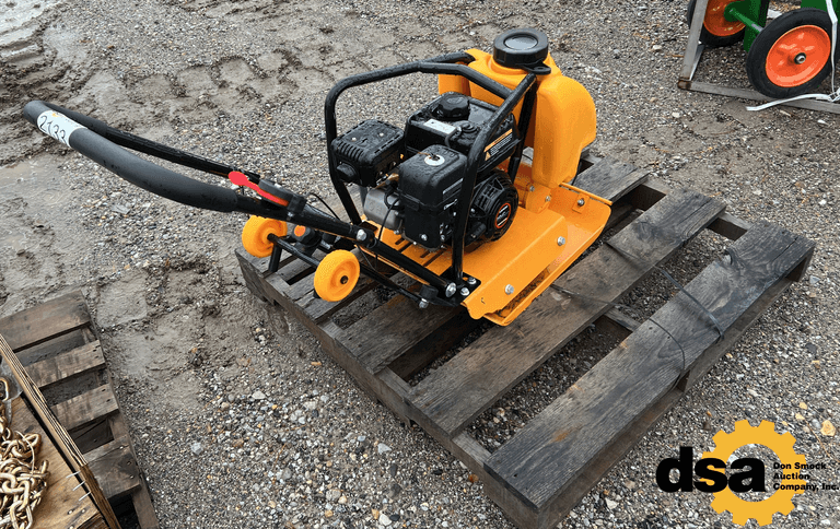 Unused Fland Plate Compactor - Don Smock Auction Company