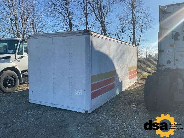 Box Van Box Body - Don Smock Auction Company