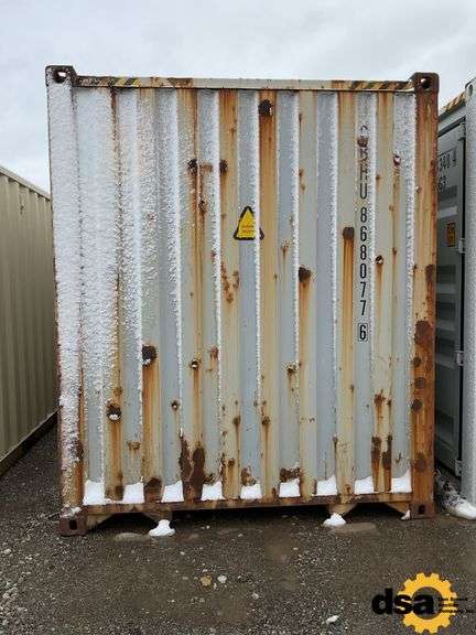 40’ High Cube Shipping Container - Don Smock Auction Company