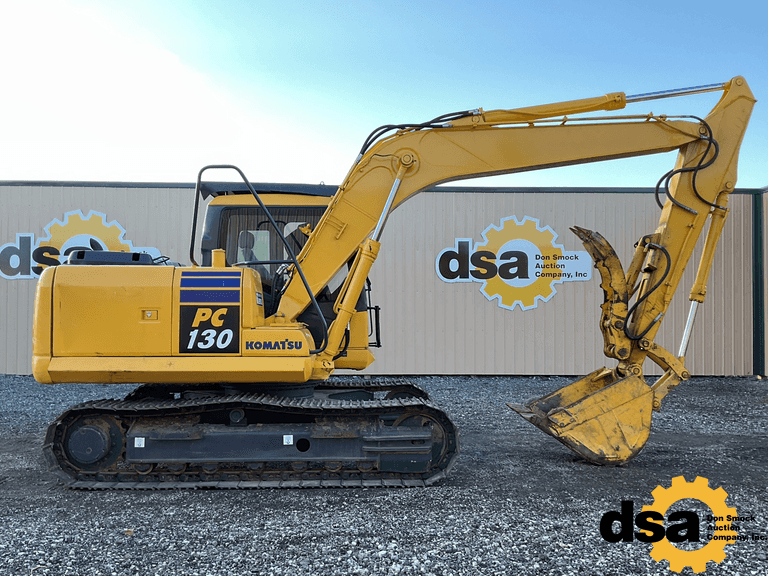 Komatsu PC130-7 Excavator - Don Smock Auction Company