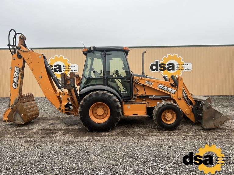 2012 Case 590 Super M Loader Backhoe - Don Smock Auction Company