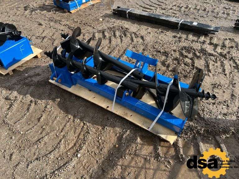Unused GIYI Skid Loader Auger, 16” Bit, 12” Bit, 8” Bit - Don Smock ...