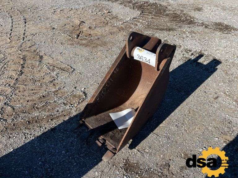16” Used Backhoe Bucket with Teeth - Don Smock Auction Company