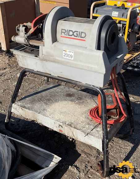 Ridgid Electric Pipe Cutter - Don Smock Auction Company