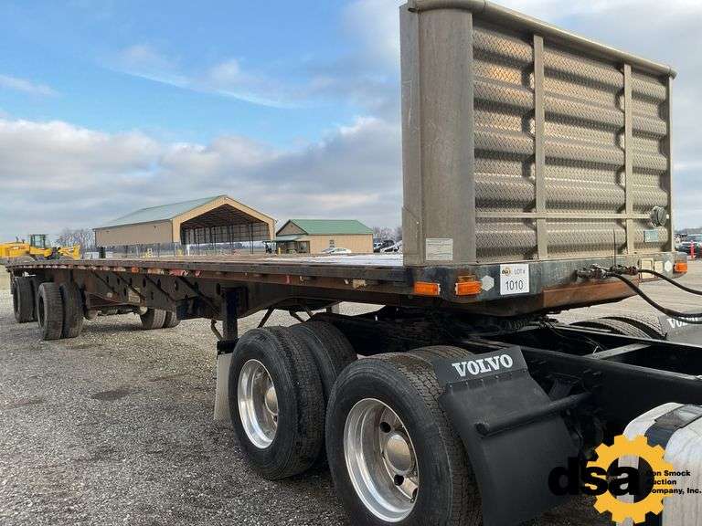 1997 Transcraft TL-2000 Super Beam Flatbed Trailer - Don Smock Auction ...