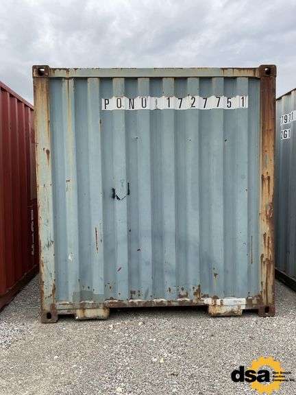 40’ Steel Shipping Container - Don Smock Auction Company