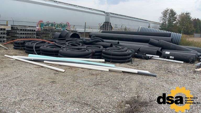 Corrugated Hose/Large Corrugated Pipe/PCP Pipe - Don Smock Auction Company
