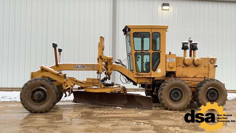 1978 Galion T-600C Grader, - Don Smock Auction Company